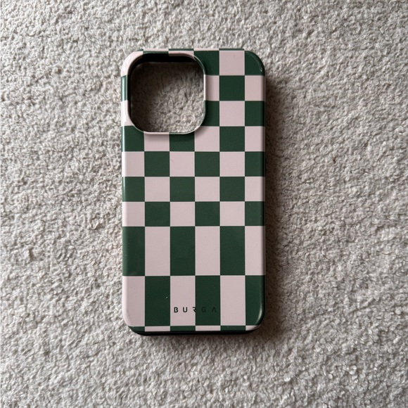 Burga | Cell Phones & Accessories | Burga Ivy League Green Checkered ...